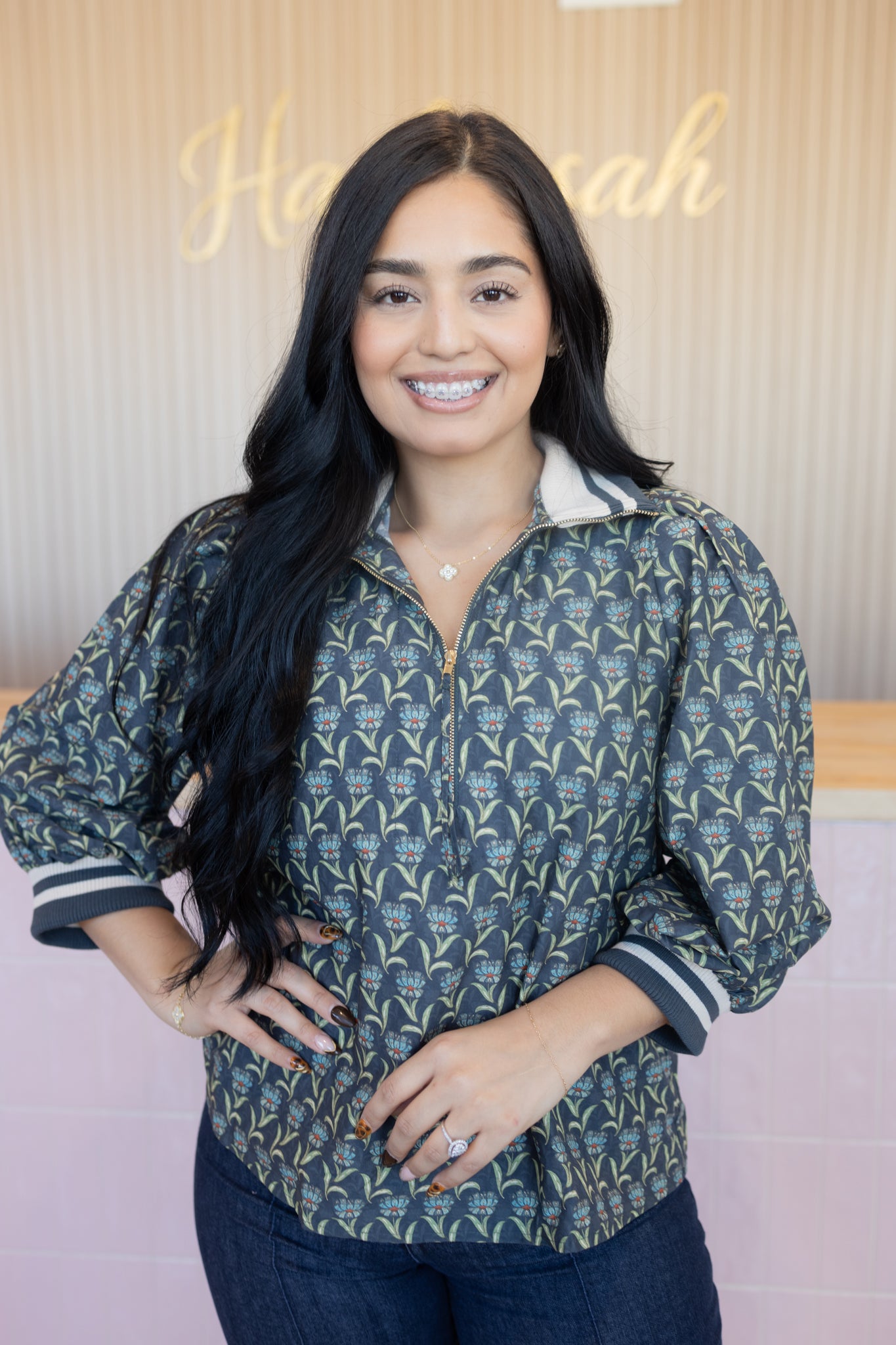 Jayla Midnight Blouse – Hadassah Girl